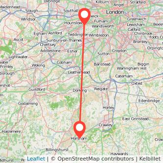 Richmond to Horsham train | Gopili.co.uk
